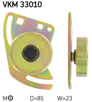 Zatezač kaiša, klinasti rebrasti kaiš SKF VKM 33010