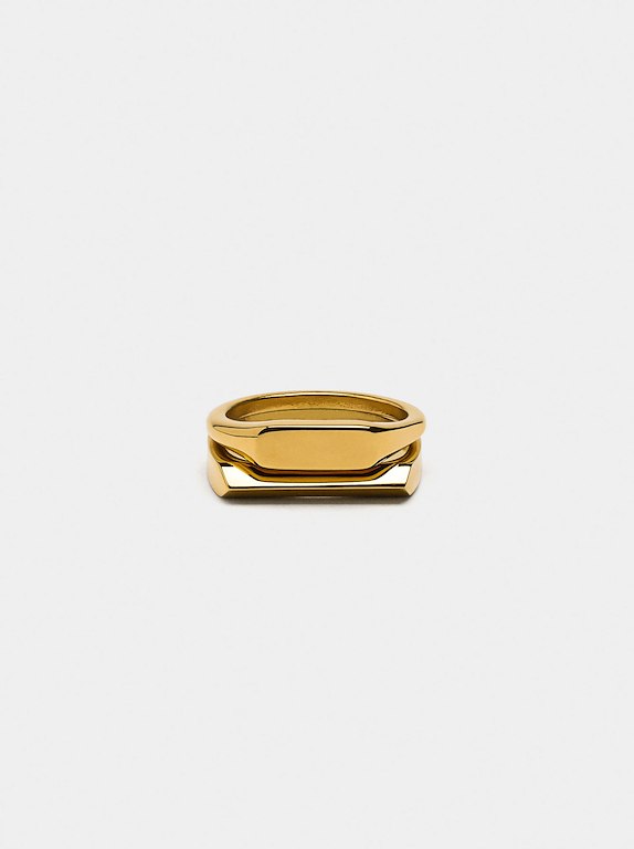 SET OF GOLDEN RINGS