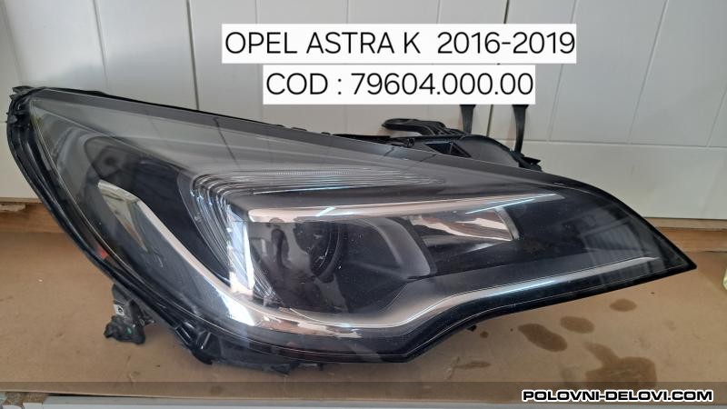 Opel Astra Astra K Svetla I Signalizacija