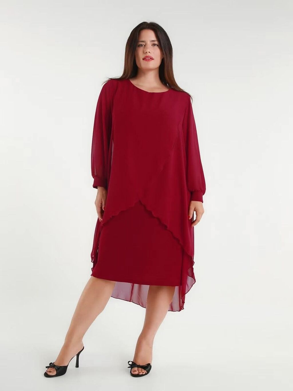 Haljina za punije dame XXXXL