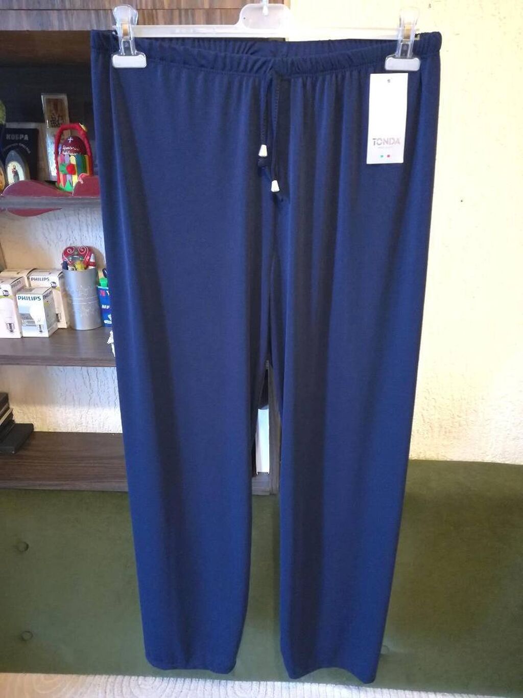 2XL (EU 44), Normalan struk, Ravne nogavice