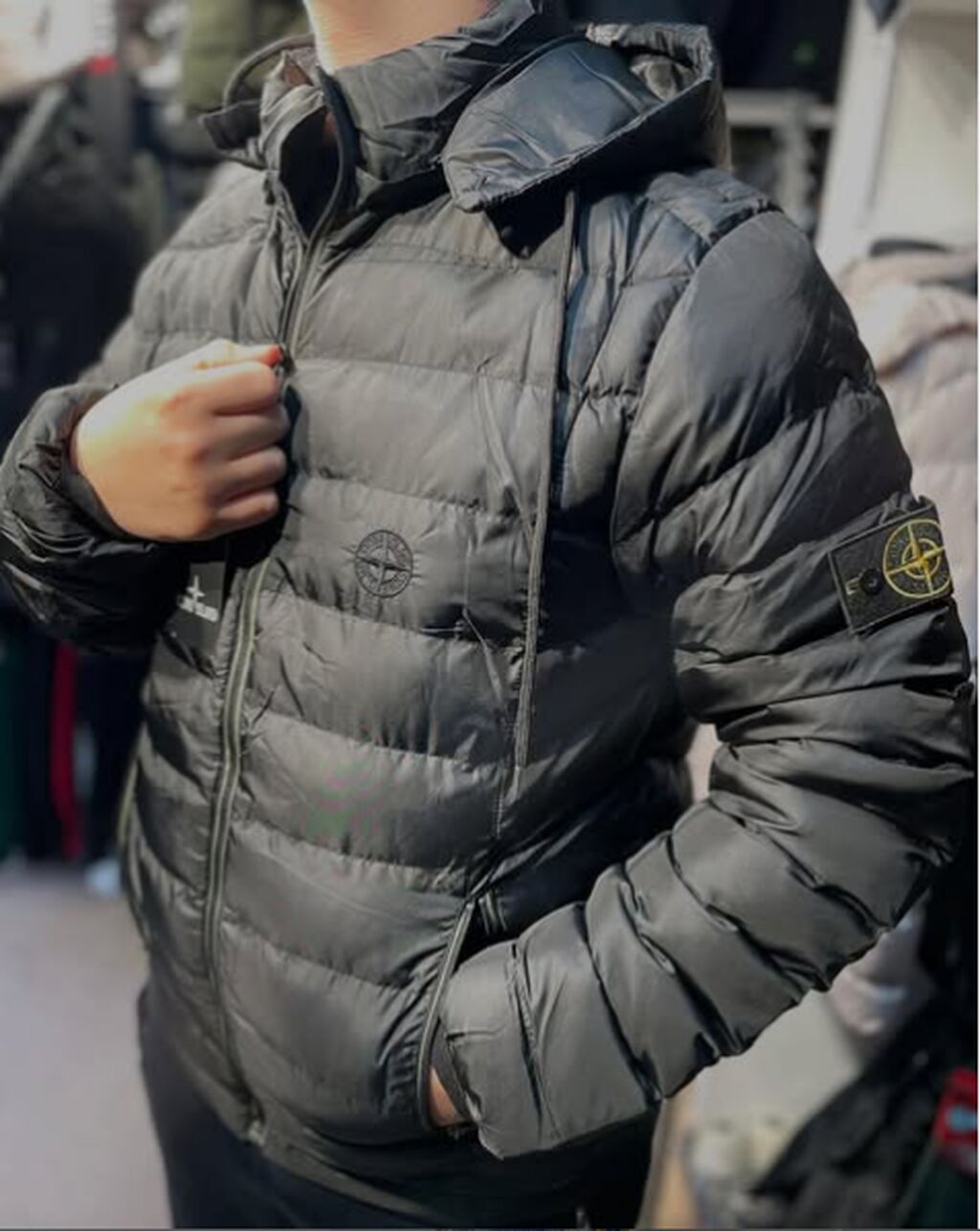 Stone island muška jakna sa kapuljačom Novo Veličine s m l xl 2xl