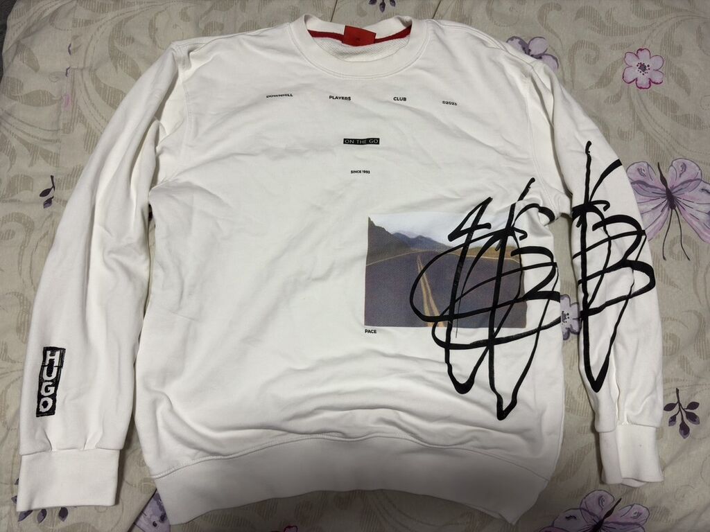 Duks, XL (EU 54), Hugo Boss, bоја - Bela