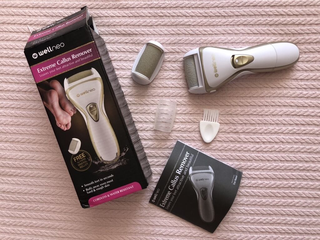 Električna turpija za stopala Wellneo Extreme Callus Remover –