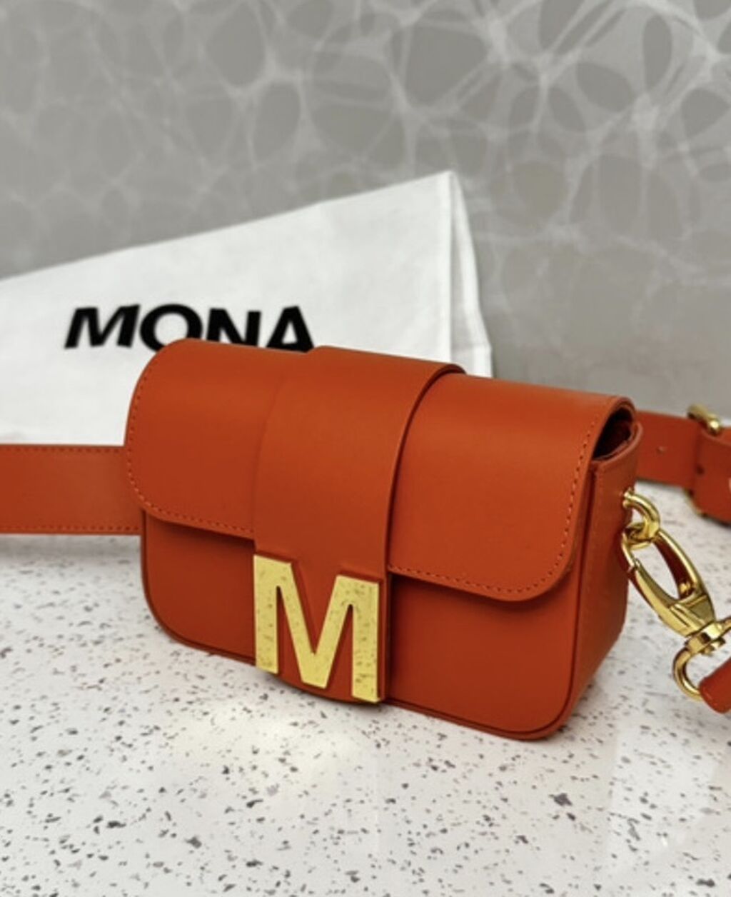Torba za rame, Mona, Materijal: Koža