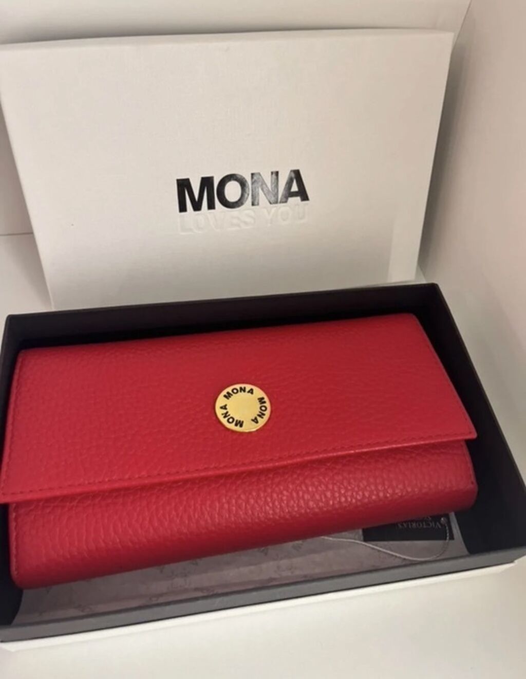 Ženski novčanik, Mona, Materijal: Koža