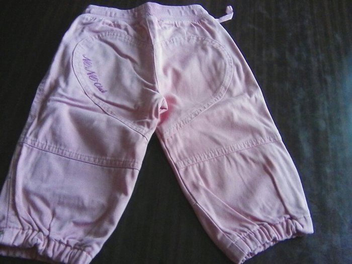 Pantalone futrovane, roze vel. 1 no no club