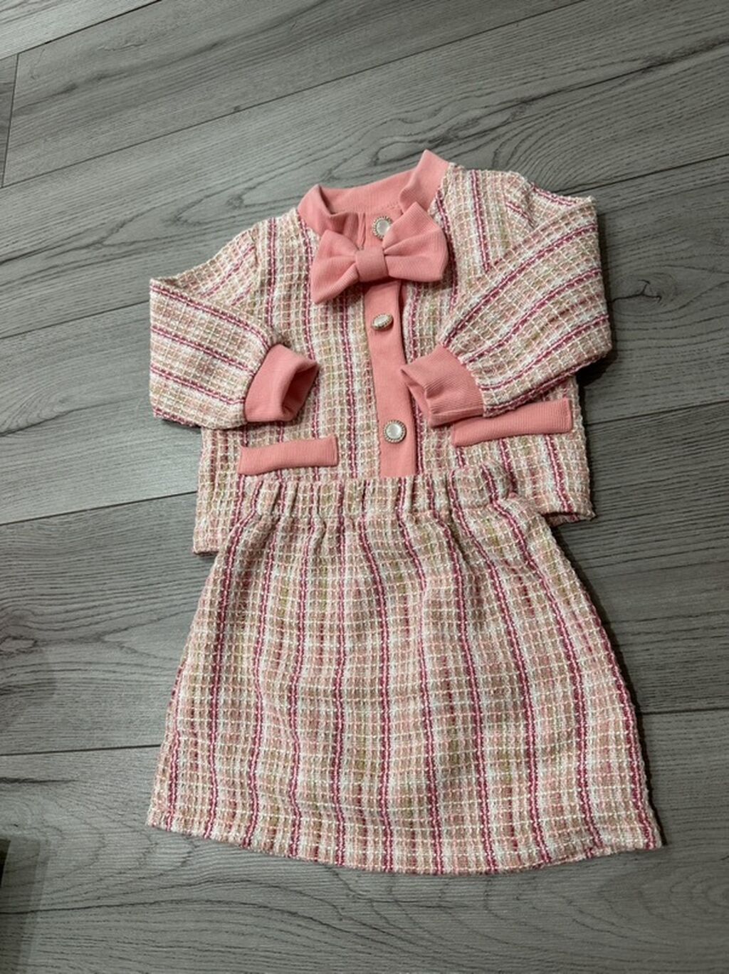 Dečiji komplet – sako i suknja - Dvod elni komplet za devojčice u