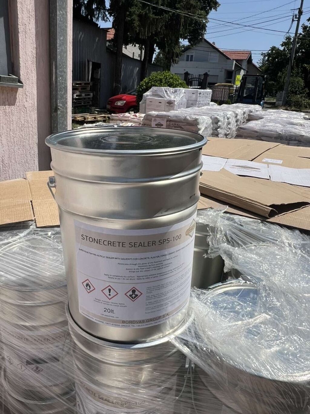 STONECRETE SEALER SPS-100 – akrilni zaštitni premaz za beton, prirodni