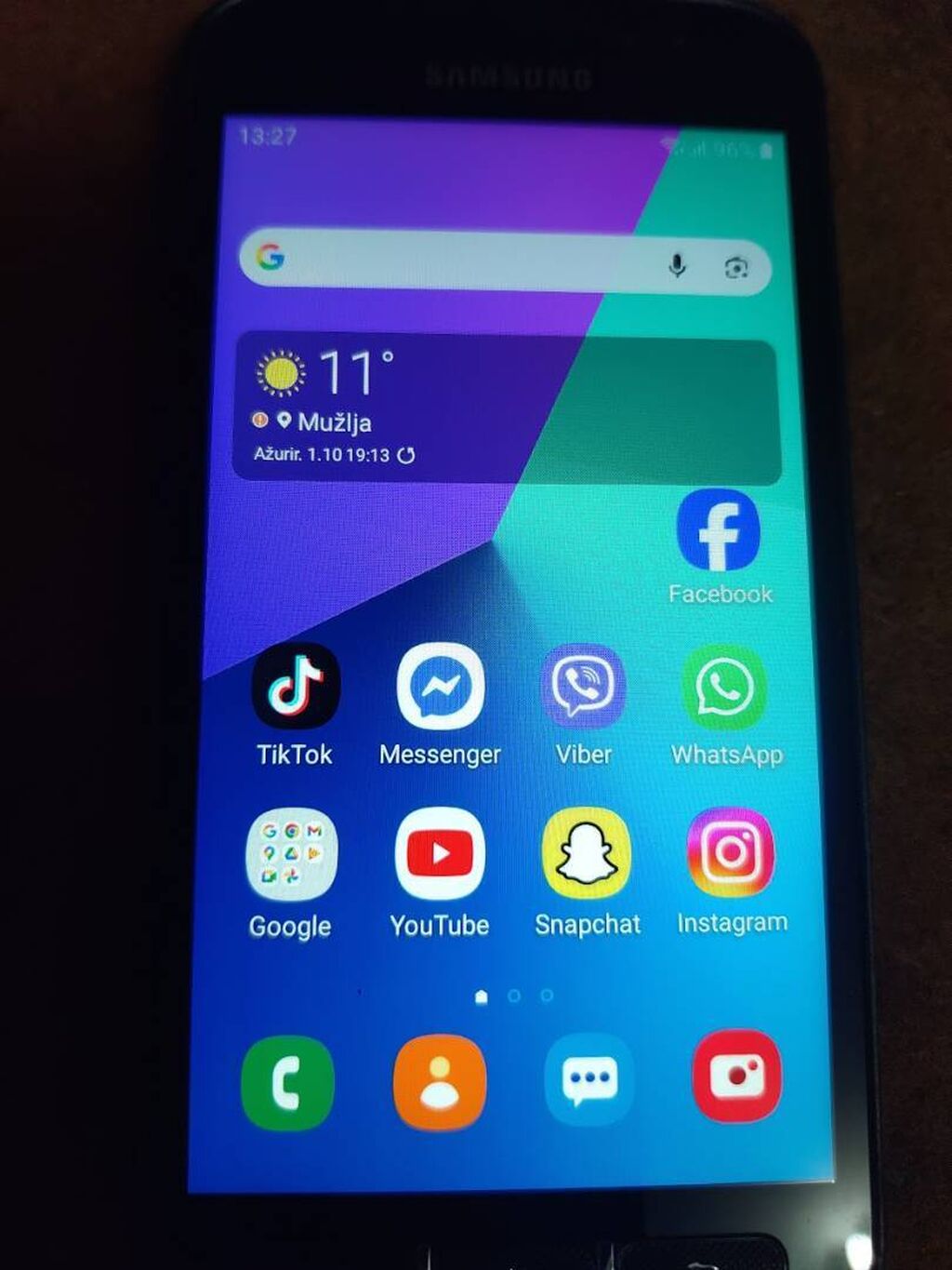 Samsung Galaxy Xcover 4, bоја - Crna