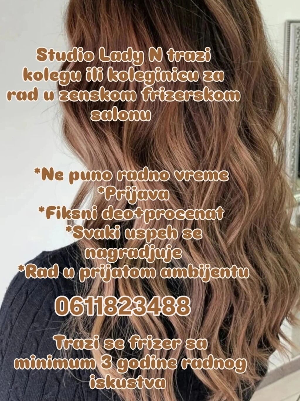 Frizer Ženske frizure. Procenat