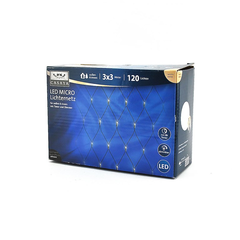 Svetiljke 120 LED – 3 x 3m