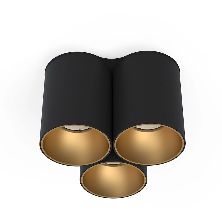 Nowodvorski Spot lampe EYE TONE III BLACK/GOLD