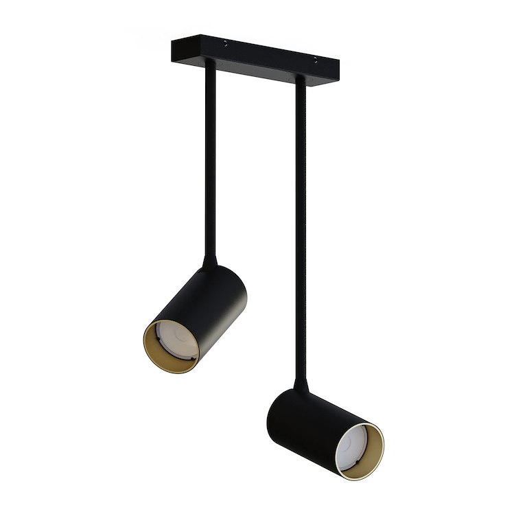 Nowodvorski Spot lampe MONO LONG II BLACK/GOLD