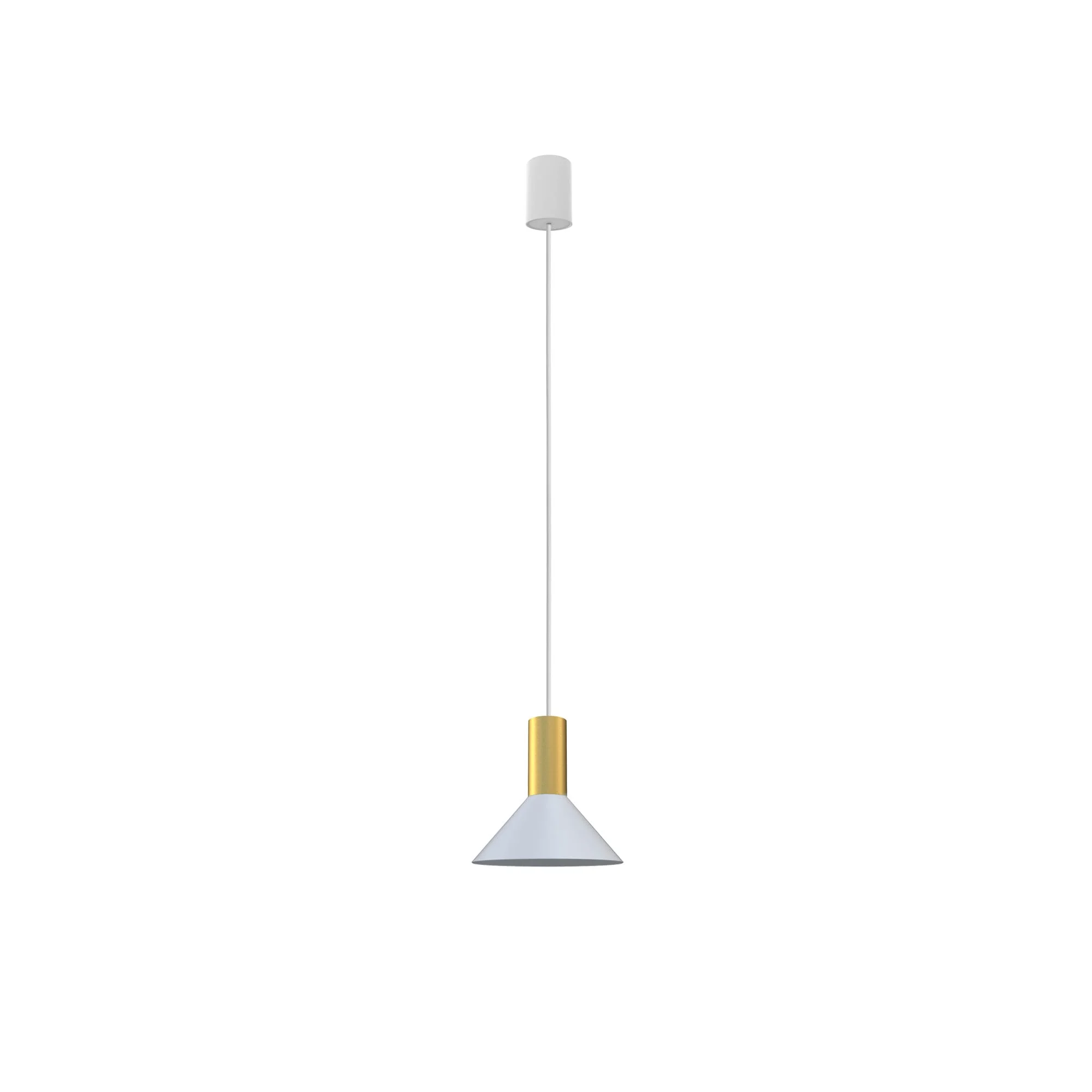 Nowodvorski HERMANOS A WHITE/SOLID BRASS