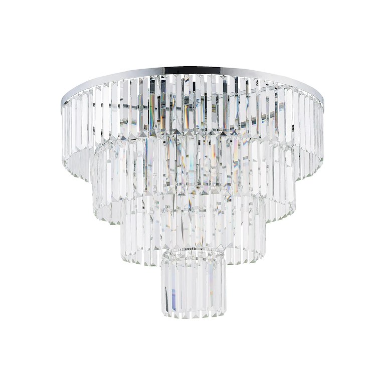 Nowodvorski Plafonjera CRISTAL SILVER L