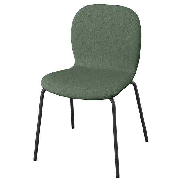Stolica, Knäbäck sivozelena/cevasti metal/crnosiva
