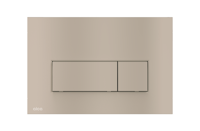 AlcaPlast - All-Ko -tipka za aktiviranje sa maskom -nickel mat-M57-N-M