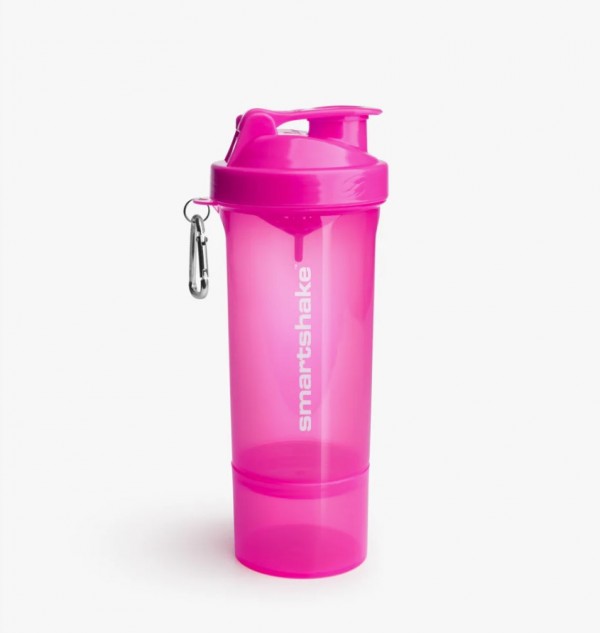 SMART ŠEJKER SLIM 500 ML NEON ROZI