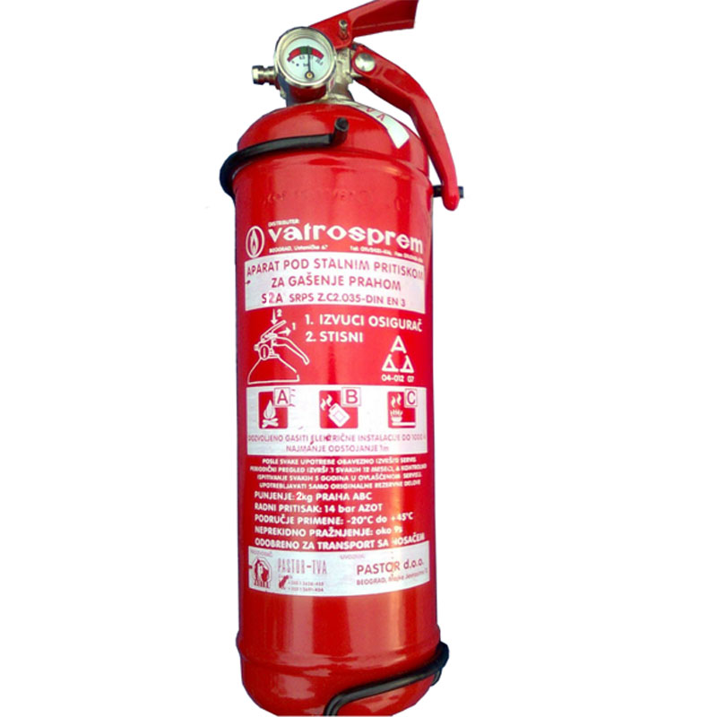 Protivpožarni aparat S - 2 A