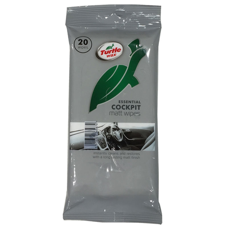 Cockpit Matt Wipes, 20PK