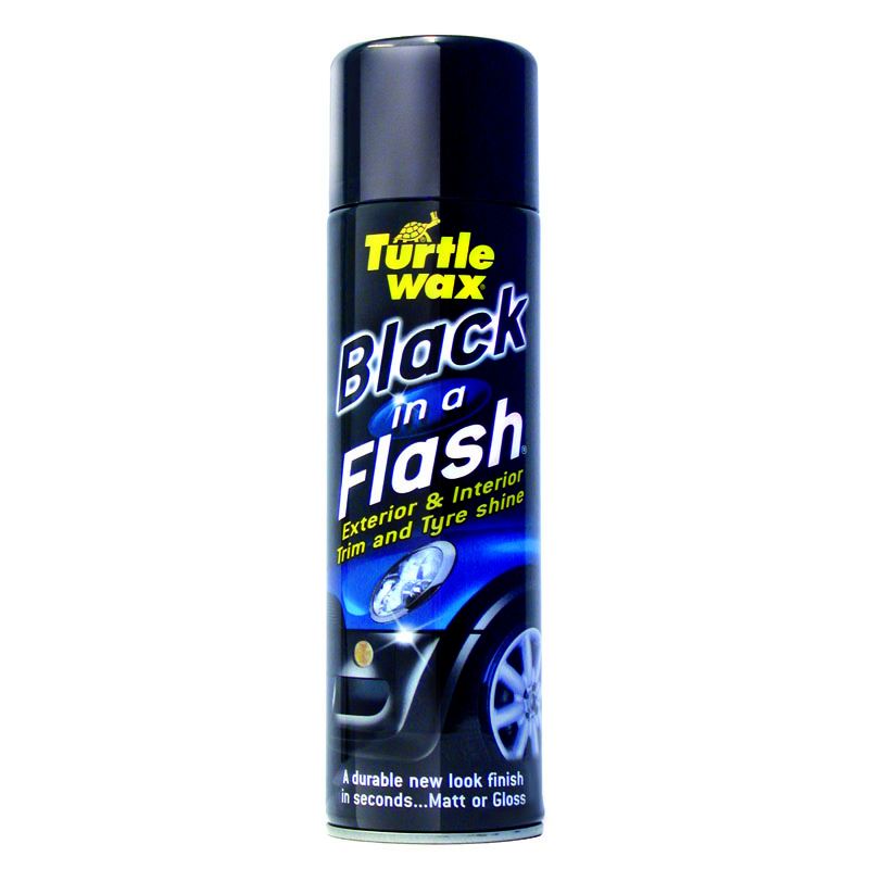 Black in a flash Aerosol 500ml