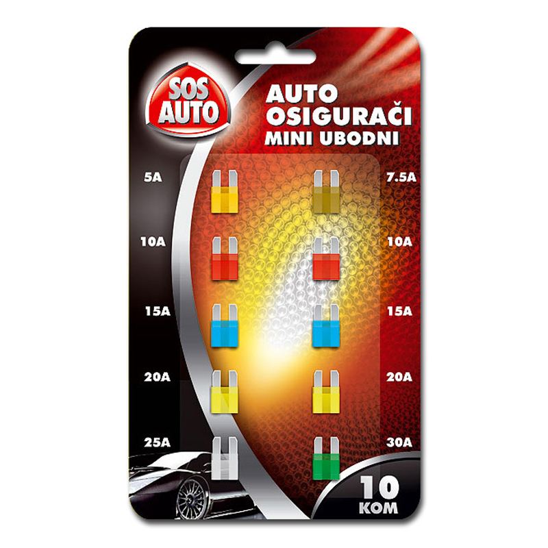 Auto osigurači mini ubodni