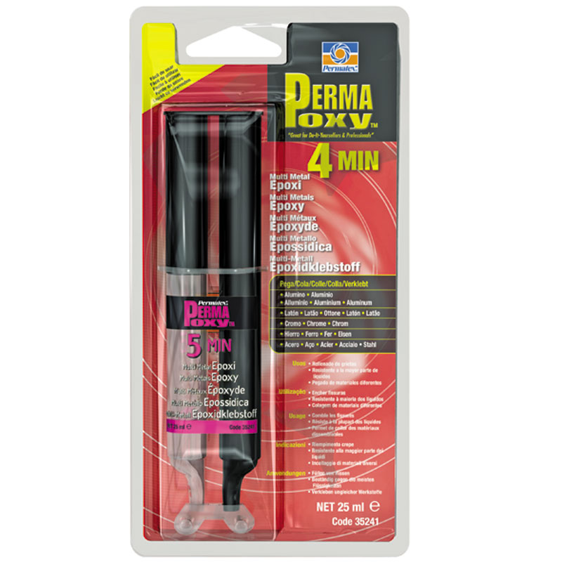 Epoxy metal 4 minuta, 25ml
