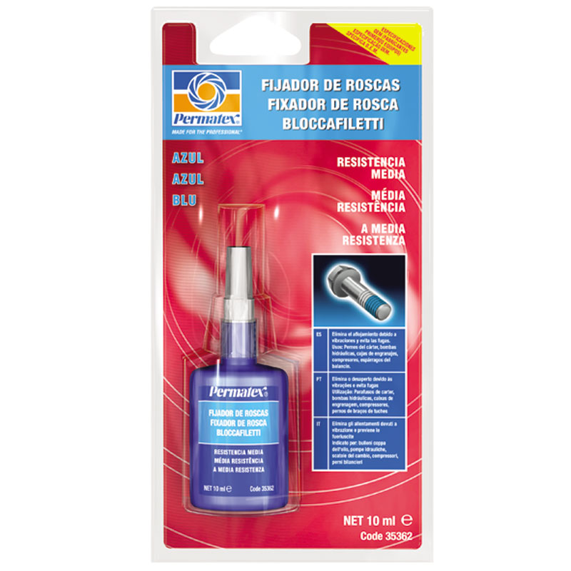 Lepak za šrafove plavi, 10ml