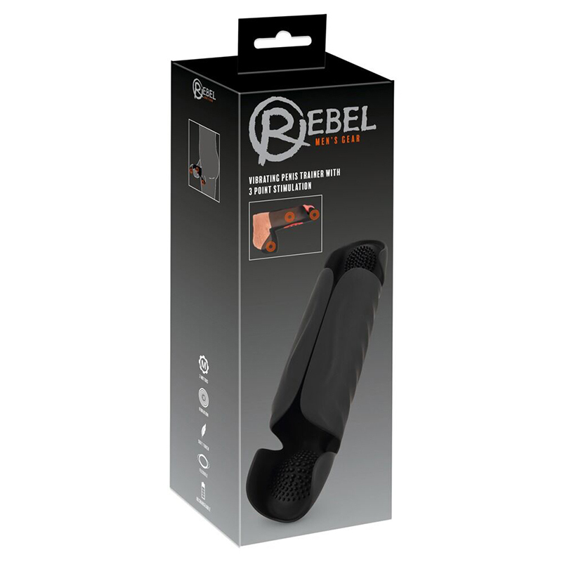 Masturbator Penis Trainer with 3 Point Stimulation