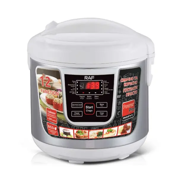 Multikuker beli/inox 6l 900W RAF R.166W