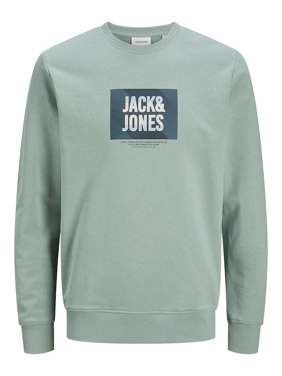 JACK & JONES Muški duks 12269388, Menta