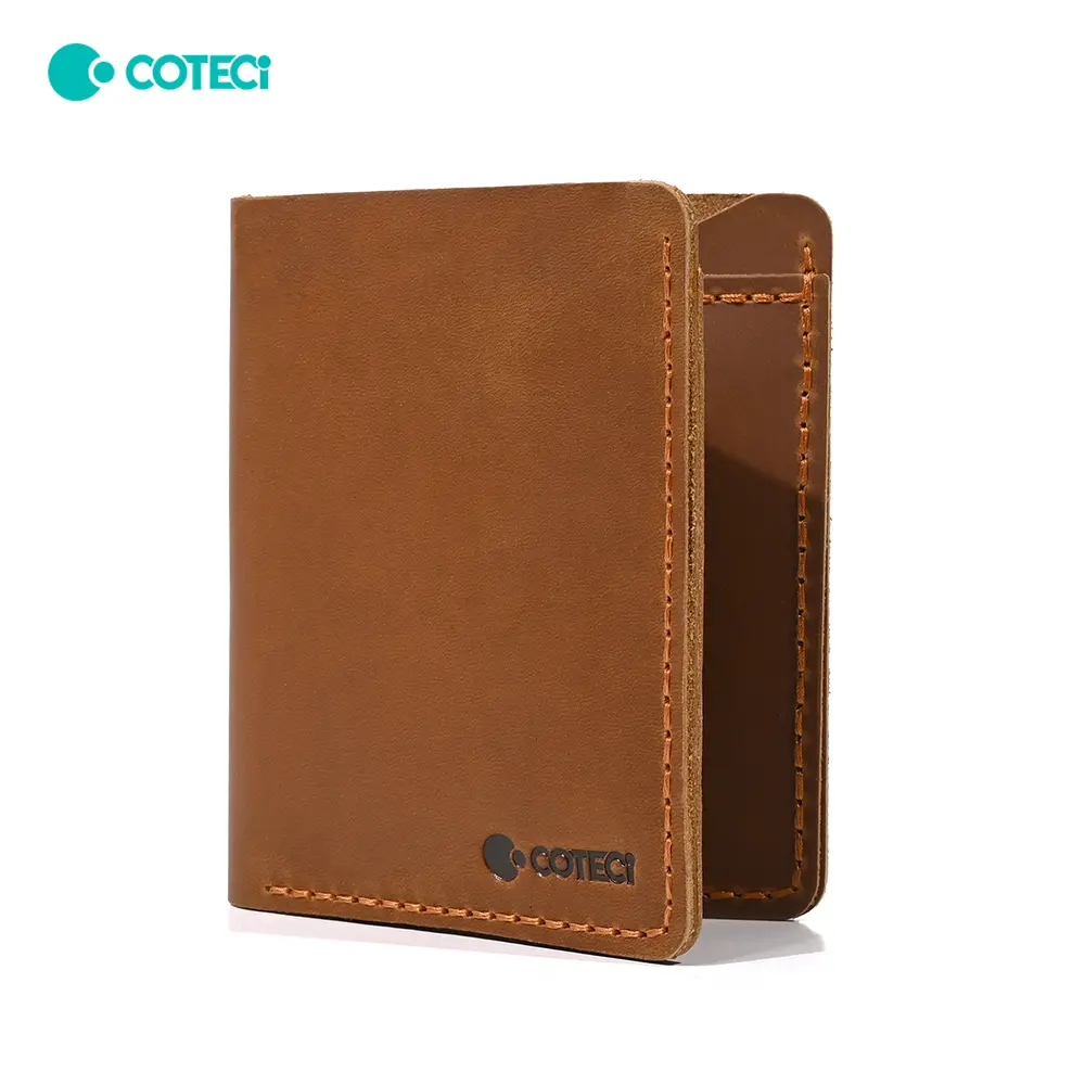 Novcanik Coteci 14067 svetlo braon