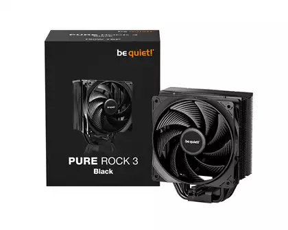 Be quiet CPU Cooler Be quiet Pure Rock 3 Black BK039 (AM4,AM5,1151,1150,1155,1200,1700)/TDP-190W