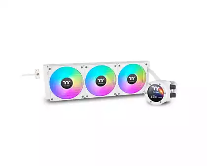 Thermaltake CPU vodeno hladjenje ThermalTake TH420 V2 Ultra EX ARGB AIO Snow