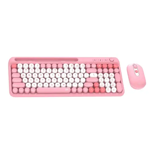 Fantech Set Bežični miš i tastatura WK-899 GO mochi101, Roze