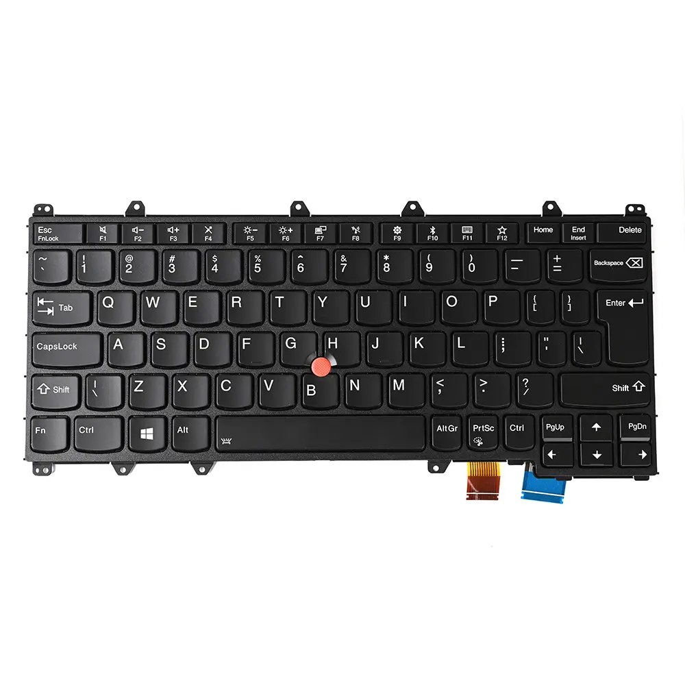 Tastatura za laptop Lenovo ThinkPad X380 Yoga crni frejm veliki enter