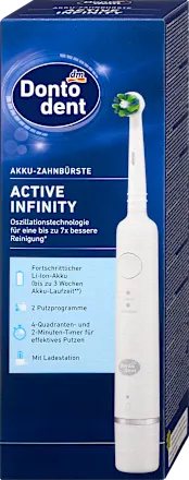 Dontodent
Električna četkica za zube ACTIVE INFINITY, 1 kom
