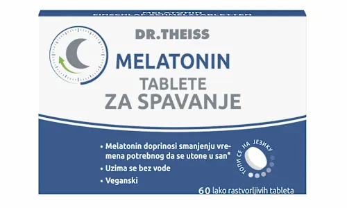 DR.THEISSMELATONIN TABLETE ZA SPAVANJE - dodatak ishrani, 60 komDodatak ishrani