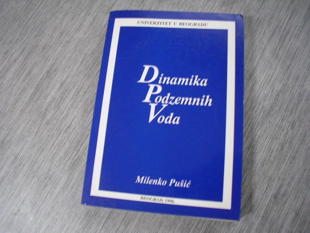DINAMIKA PODZEMNIH VODA