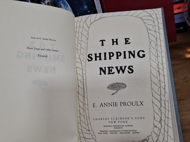 ANNIE PROULX- THE SHIPPING NEWS
