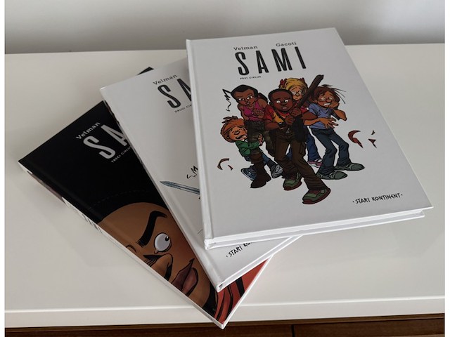 Velman i Gacoti - SAMI 1-3 (Čarobna knjiga, komplet)