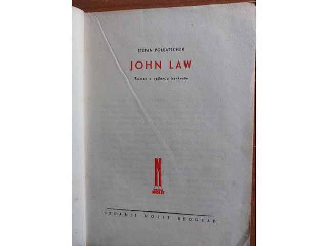 John Law Stefan Pollatschek