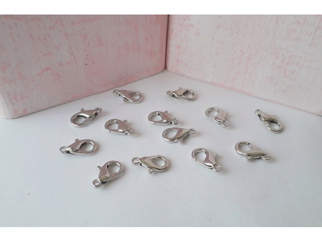 Metalna kopča 12 mm - 5 komada