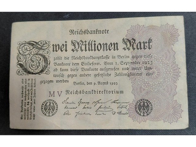 GERMANY-2.000.000.MARK-1923 god