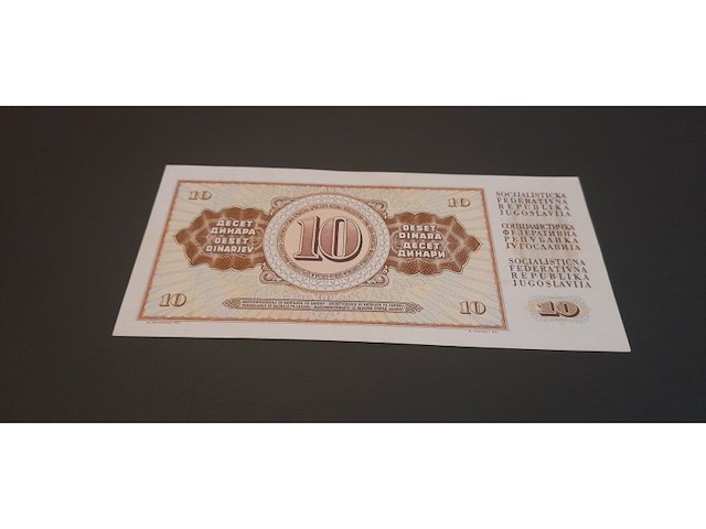 10 Dinara 1978.