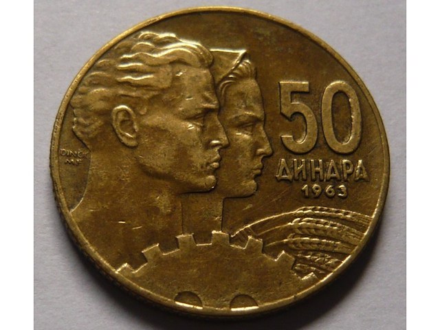 50 Dinara - 1963