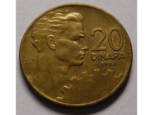 20 Dinara - 1963