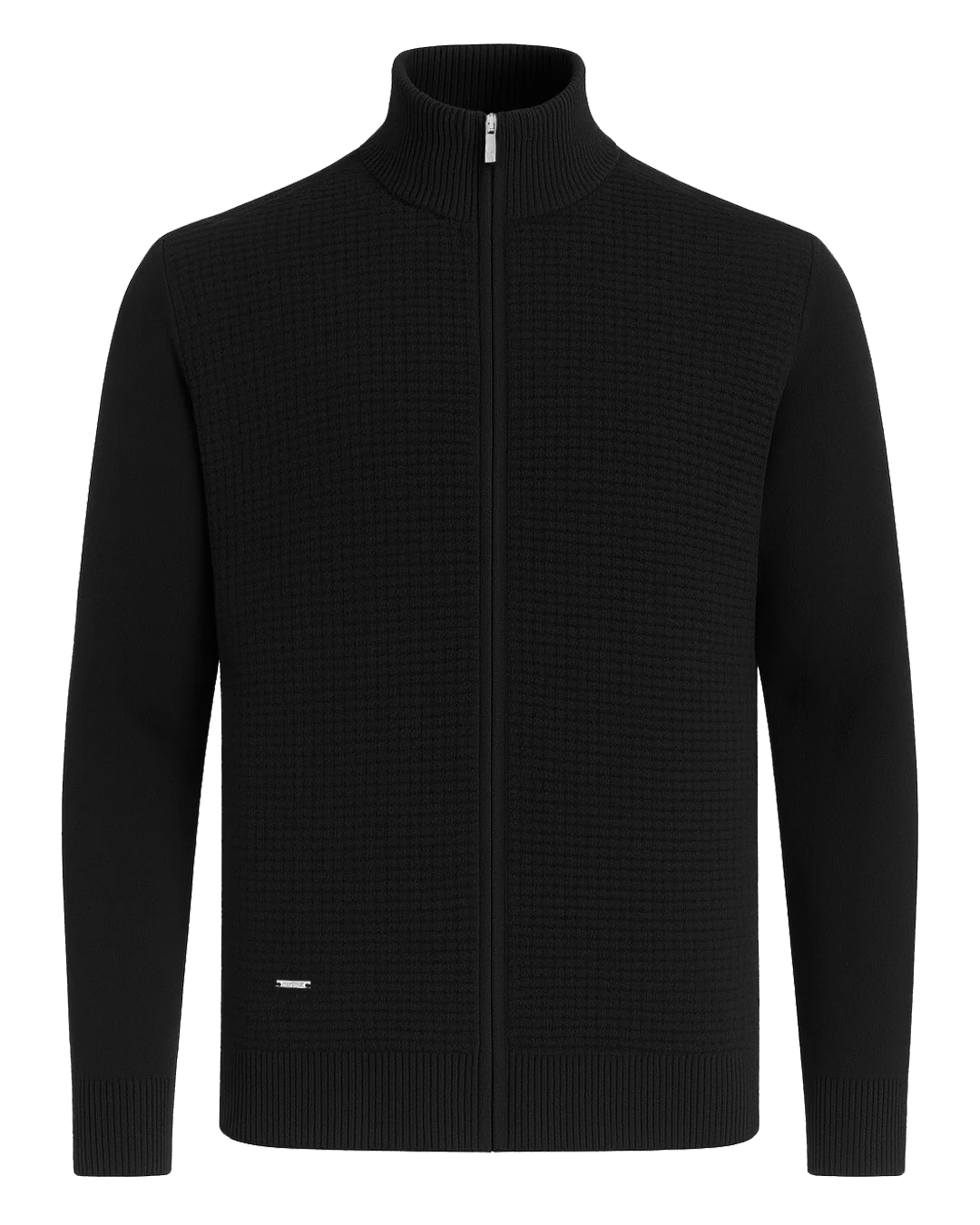                      | FULL ZIP DŽEMPER - BLACK