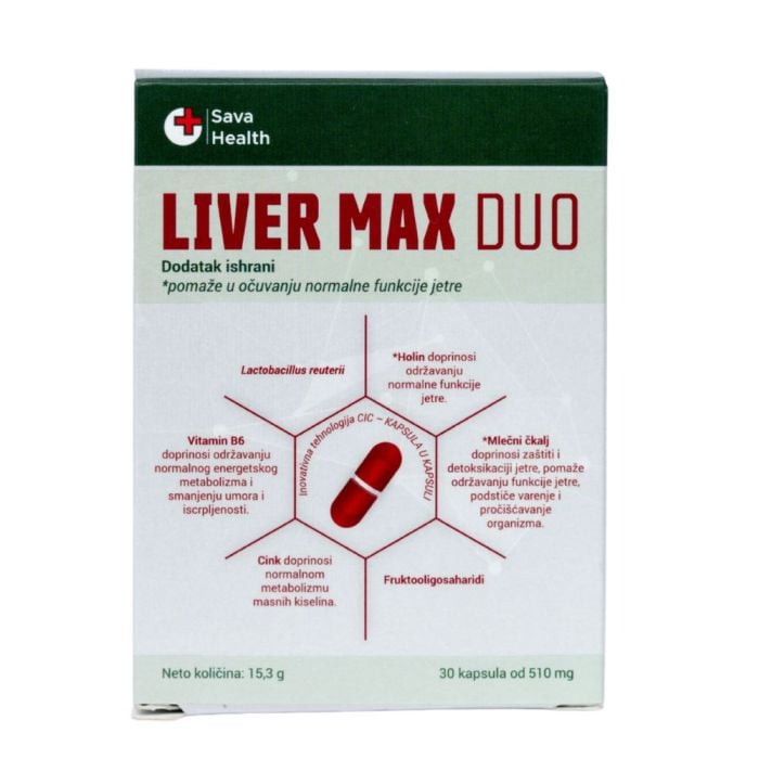 Liver Max Duo kapsule 30kom